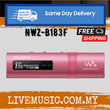 Sony NWZ-B183F Walkman with Built-In USB - Pink ( NWZB183F / NWZ B183F )