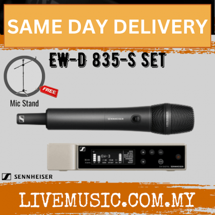 Sennheiser EW-D 835-S SET Digital Wireless Handheld Microphone System ...