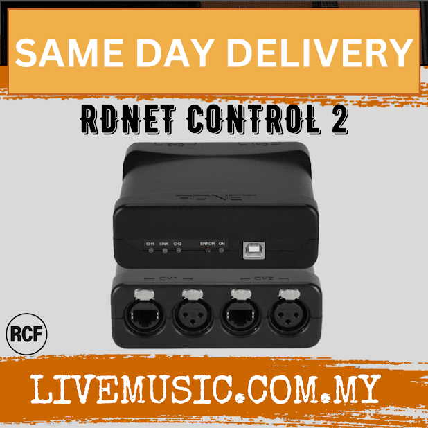 RCF RDNET-CONTROL-2 2 Output Master Unit ( RDNET CONTROL 2 ...
